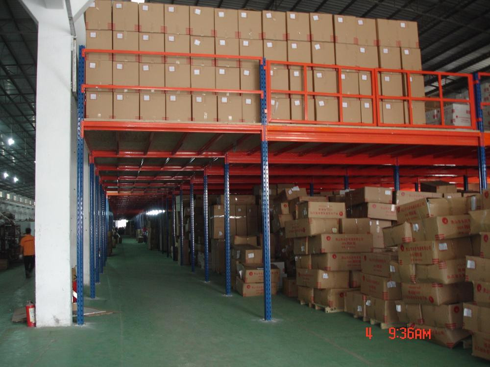Buy Heavy Duty Industrial Warehouse Steel Platforms Shelving Mezzanine ...