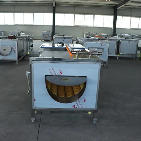 Buy High Efficiency Root Vegetables Cleaning Machine Brush Washing And ...