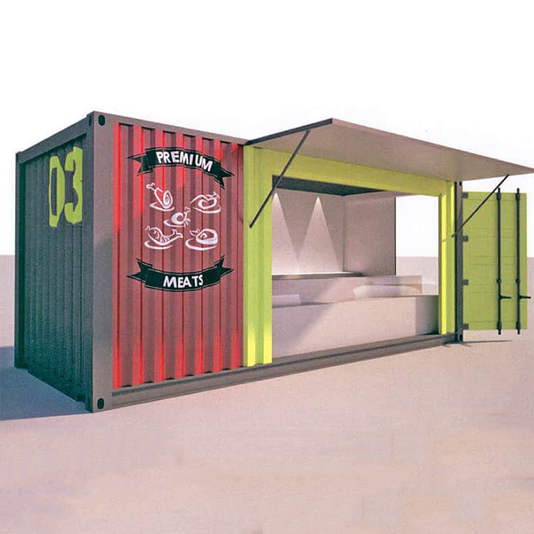 Buy Hot Sale Mobile Shipping Container Fast Food Restaurants Container ...