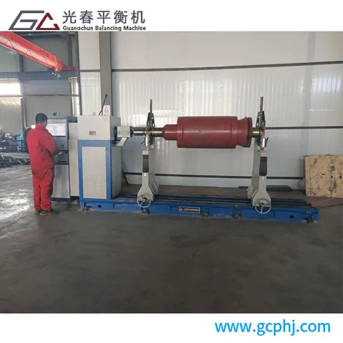 Buy Industrial Rubber Roller Dynamic Balancing Correction Machine For ...