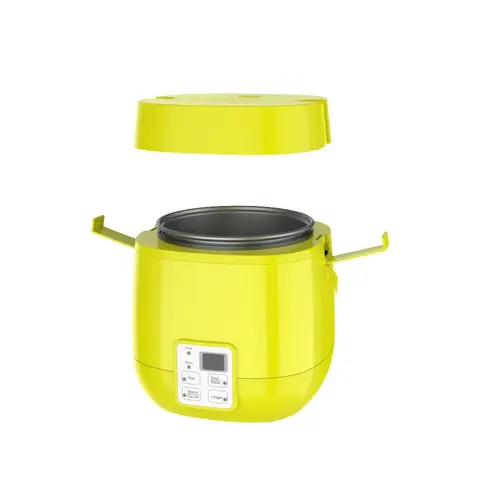 Buy Low Sugar Mini Rice Cooker Yellow 1.2l Ceramic Oil 4in1 Intelligent ...