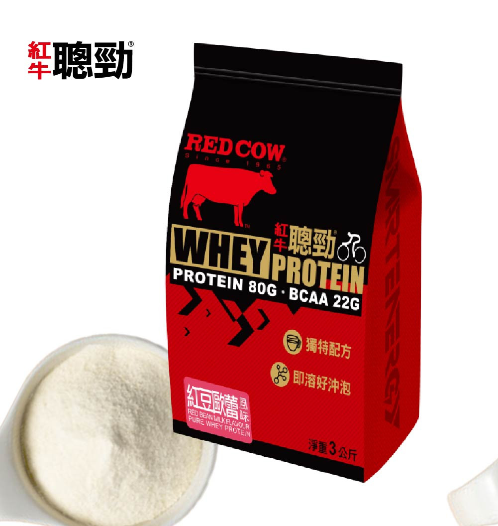 Buy Mass Whey Protein Red Bean Milk Flavour 3kg from E-MART MARKETING ...