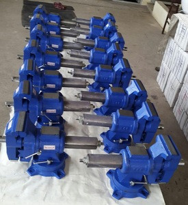Buy Multi Purpose Bench Pipe Vice Swivel Head / Rotary Head Bench Vise ...