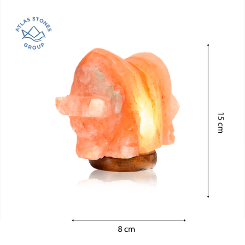 Buy Natural Himalayan Bull Salt Lamp from ATLAS STONES GROUP, Pakistan ...