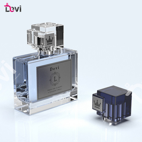 Buy New Design Oem 50ml 100ml Luxury Refillable Sprayer Atomizer Empty Glass Perfume Bottle ...