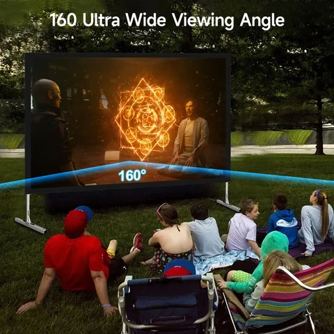 Buy New Design Projector Screen Stand 200 Inch Alr Projector Screen 4k ...