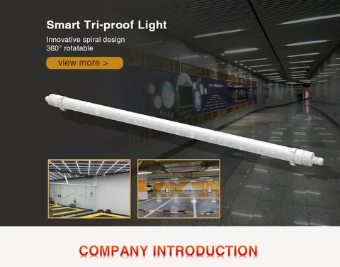 Buy New Model Energy Saving Batten Waterproof Linear Lamp Round ...
