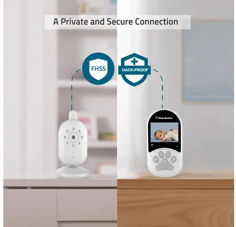Buy News Video Baby Monitor 2.4inch Mother Kids Two-way Audio Night ...