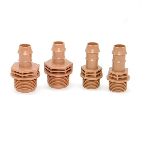 Buy Npt Plastic Drip Pipe Offtake Barbed Tee Irrigation 16mm 6mm Hose ...