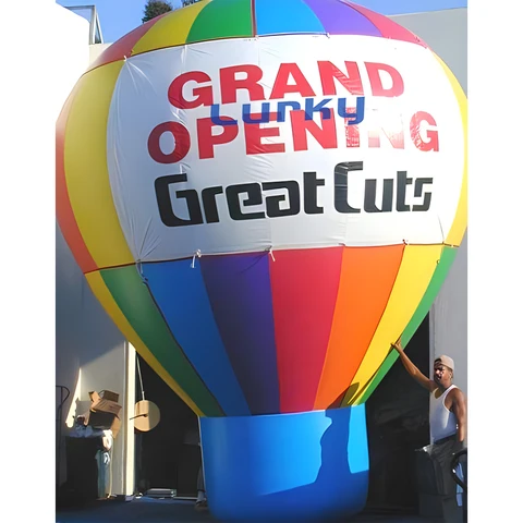 Buy Outdoor Ground Balloon Inflatable Hot Air Balloon Decoration Of ...