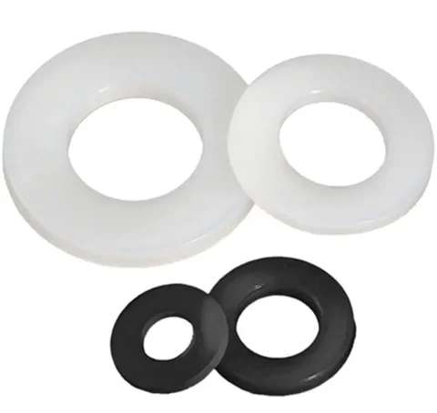 Buy Pa66 Flat Clear Silicone Washer Set M3 6mm Customized Retaining ...