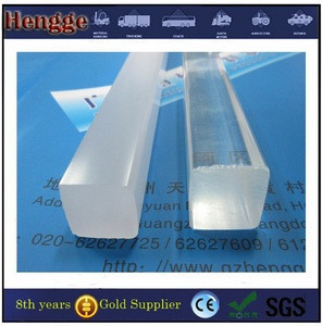 Buy Polycarbonate Rod, Square Clear Acrylic Rod, Clear Plastic Square ...