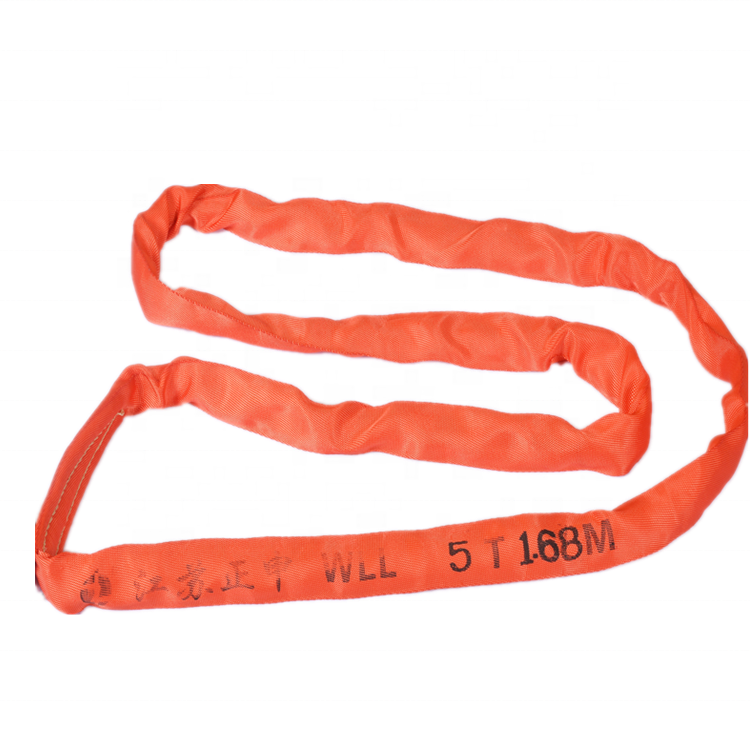Buy Polyester Soft Webbing Sling Lifting Textile Round Sling from ...