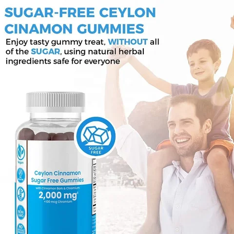 Buy Private Label Sugar Free Ceylon Cinnamon Gummies Healthcare ...