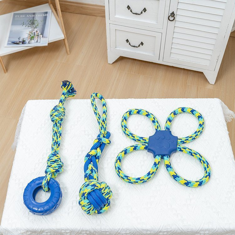 Buy Rena Pet Durable Poly-cotton Interactive Play & Clean Teeth ...