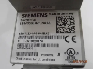 Buy Siemens Drive Modules 6sn1123-1ab00-0ba2 from Deao Electric ...
