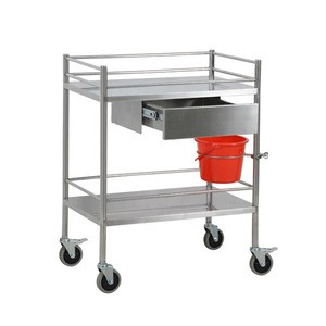 Buy Stainless Steel Medical Instrument Trolley Cart from Henan Royalean ...