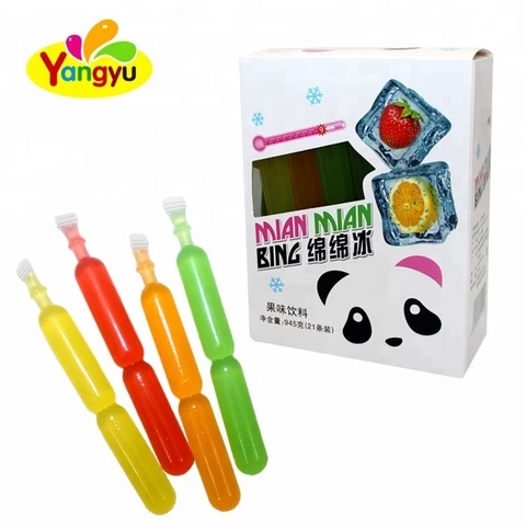 Buy Summer Hotsell Ice Pop Multi Fruit Drink Jelly Candy Stick/ Fruity ...