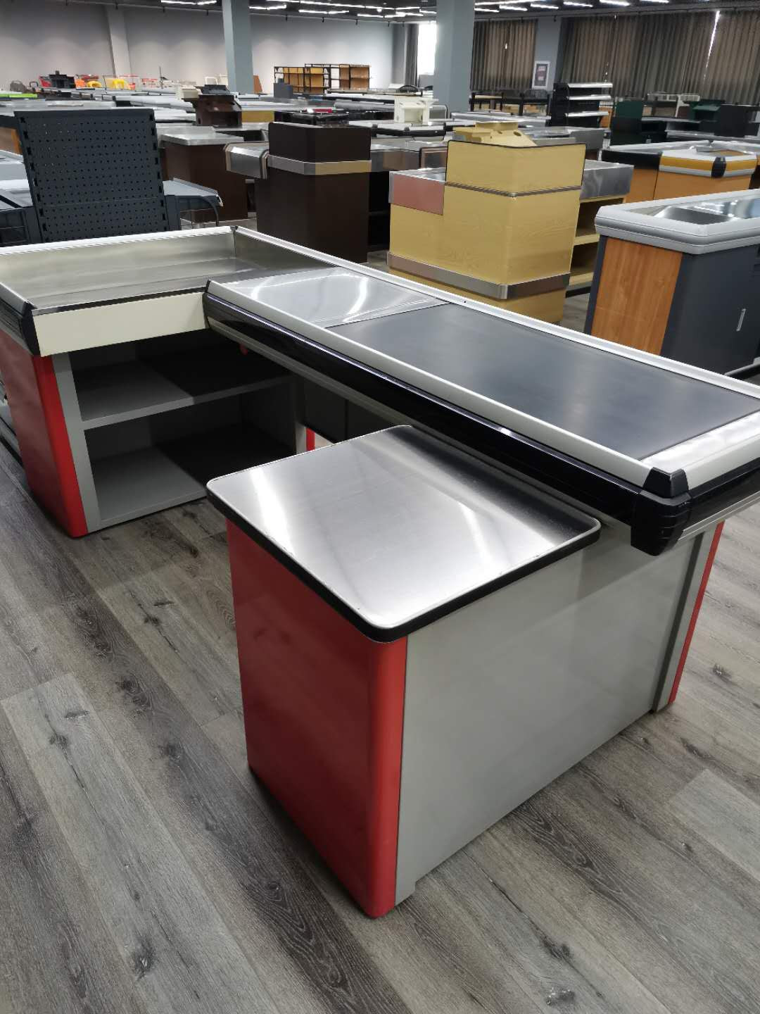 Buy Supermarket Retail Shop Checkout Counter Cashier Table Design from ...