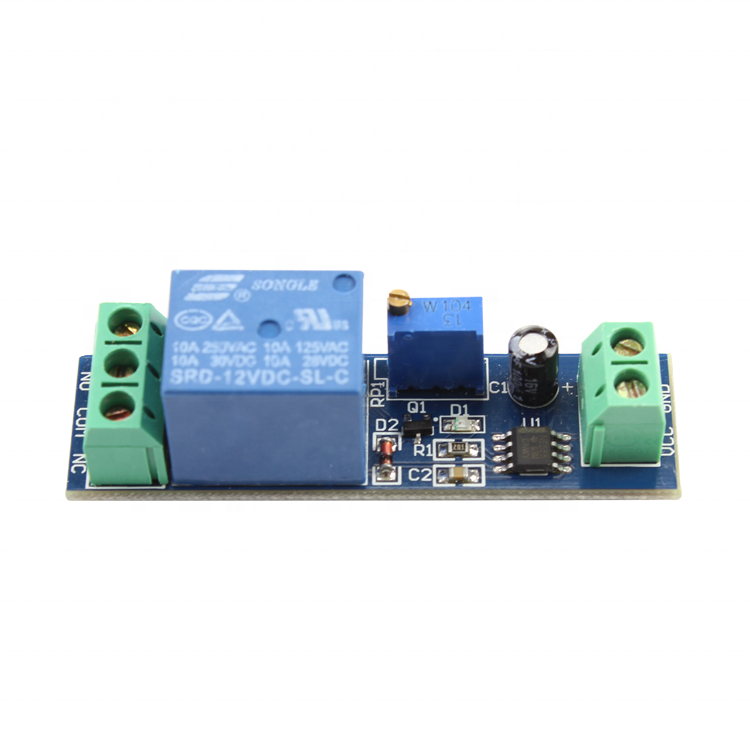 Buy Taidacent 12v Ne555 Delay Relay Timer Module Delay Start Switch ...