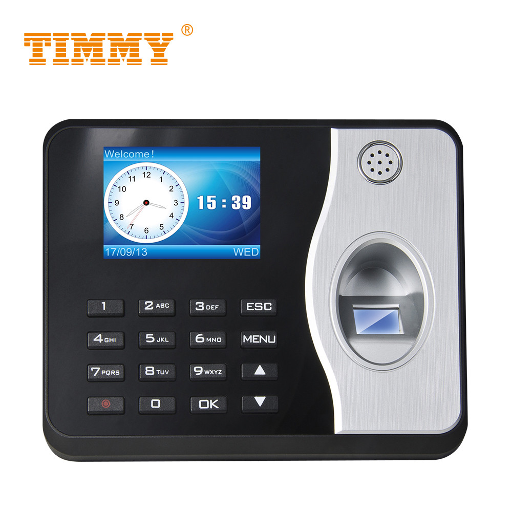 Buy Timmy Attendance Machine Biometric Standalone Fingerprint Time ...