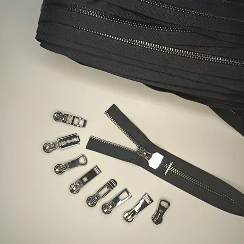 Buy Universal Sturdy Big #8 Metal Zip Roll Sustainable Metal Zippers ...