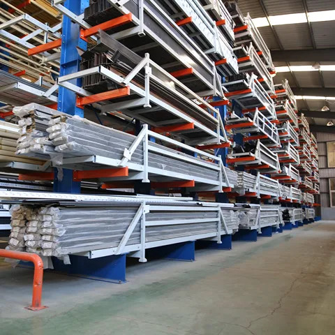 Buy Warehouse Heavy Duty Cantilever Rack System Adjustable Steel ...