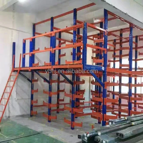 Buy Warehouse Multi-level Shelf Steel Platform Mezzanine Floor Racking ...