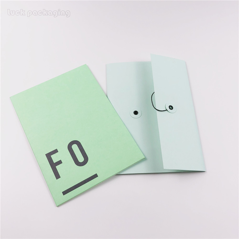Buy White Kraft Paper String Tie Envelope Customized Size Logo Letter ...