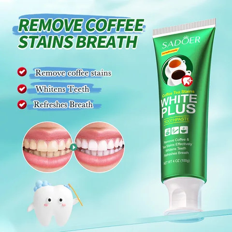 Buy Whitening Toothpaste Teeth Cleaning Remove Plaque Stain Freshen ...