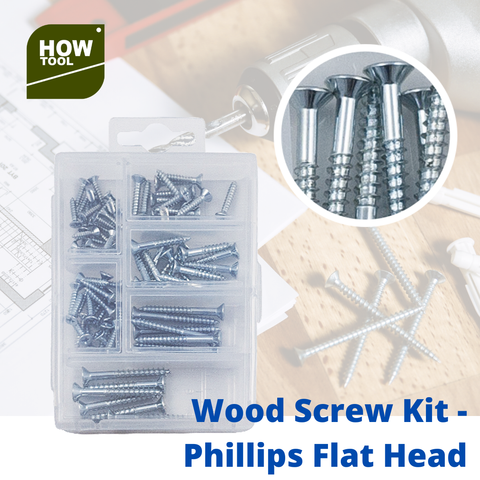 Buy Wood Screws Pro Fasteners All Purpose Construction Hardware Kit ...
