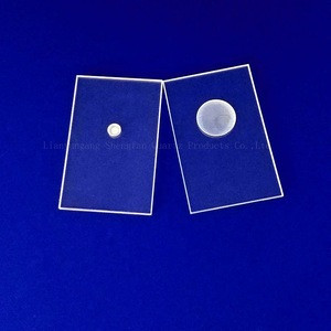 Buy Xrd Sample Tank Test Sheet Carrier Chip Slotted Quartz Glass Sheet ...