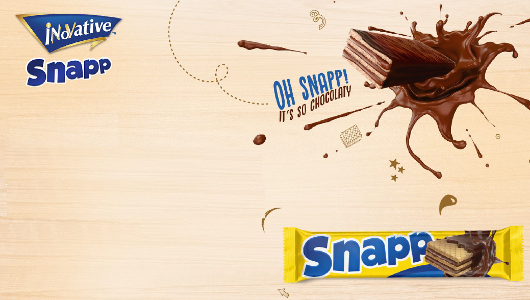 Buy Chocolate Coated Wafer Snapp from Innovative Biscuits Pvt. Ltd ...