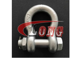 Buy Lgrig® Bolt Type Anchor Shackle High Tensile U.s. Type from QINGDAO ...