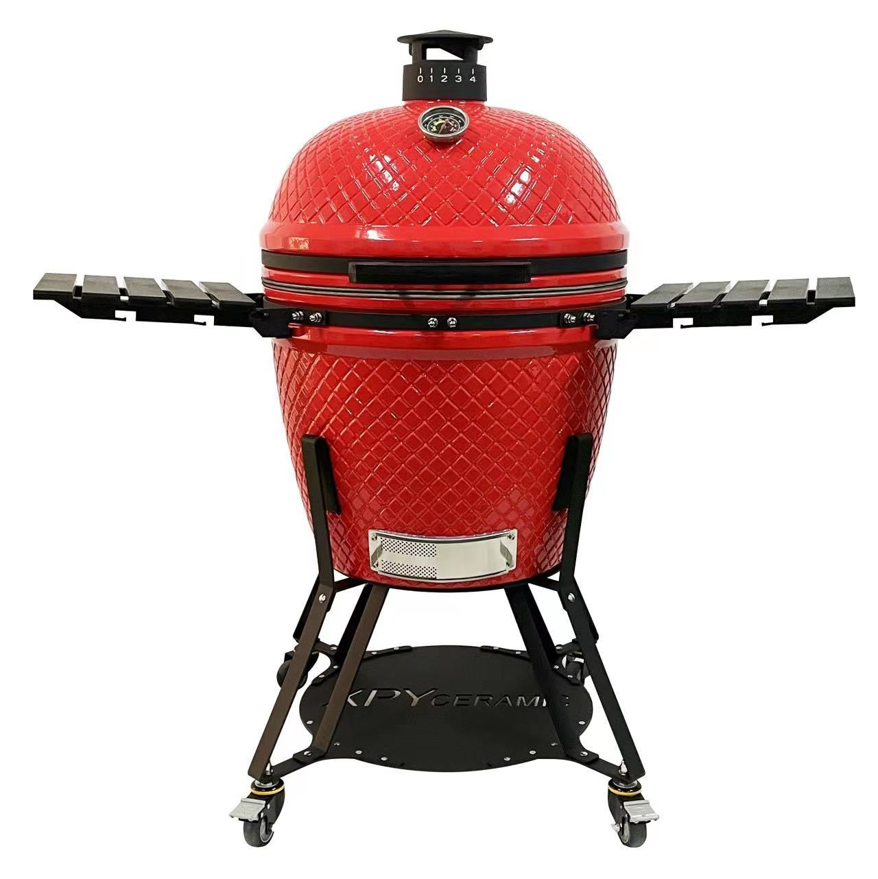 Buy 27inch Ceramic Charcoal Kamado Grill from Yixing Xinpinyuan Ceramic ...