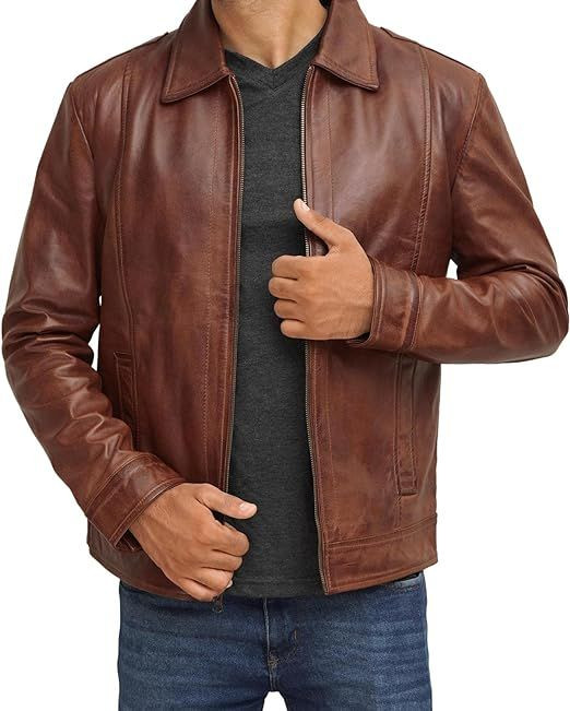 Buy Pure Leather Jacket from yahya leathers, Pakistan | Tradewheel.com