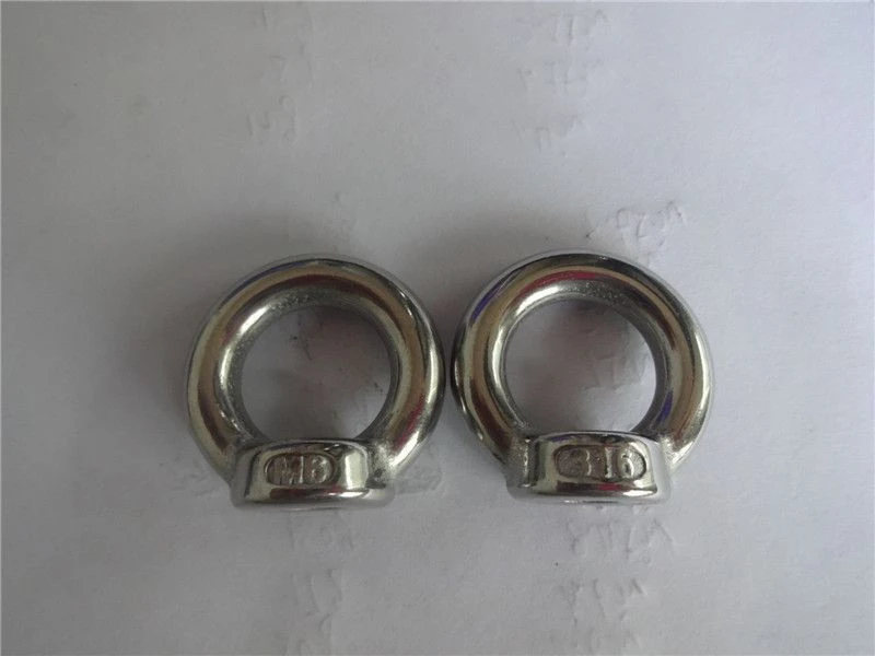 Buy Stainless Steel 304/316 Lifting Eye Nut With Collar,m6 To M30,boat ...