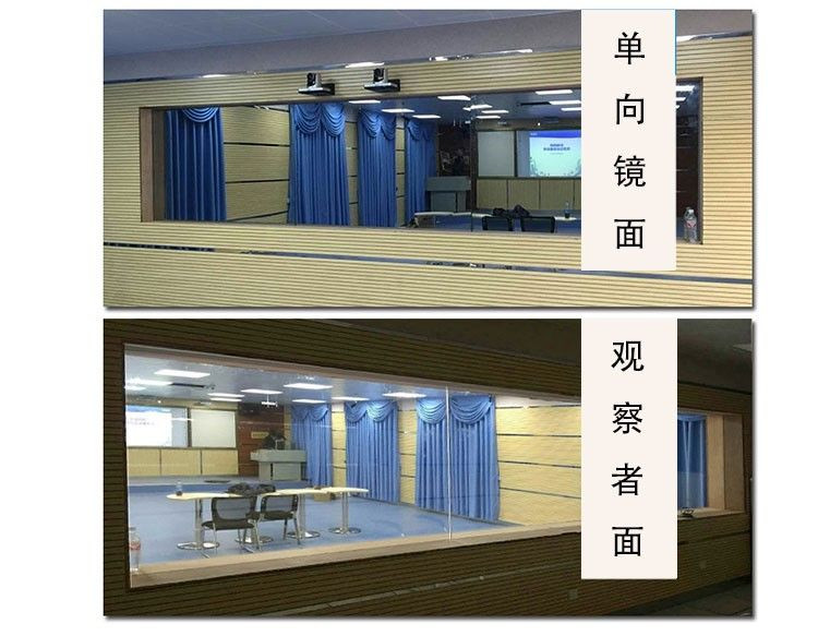 Buy One-way See-through Glass High Reflectance Visible Light Monitoring ...