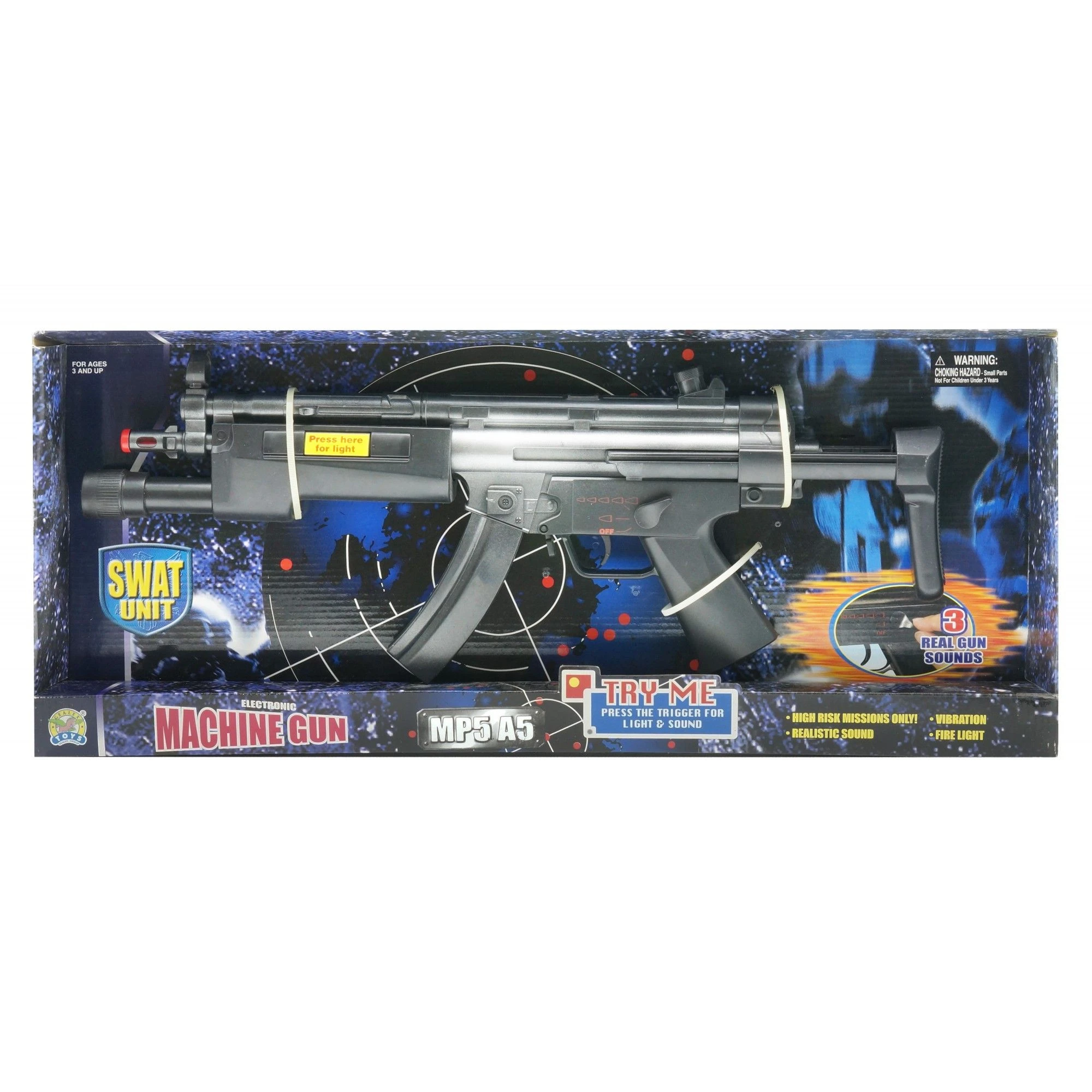 Buy Swat Unit Mp5 A5 Gun With Light , Sound , Vibration from Gealex ...