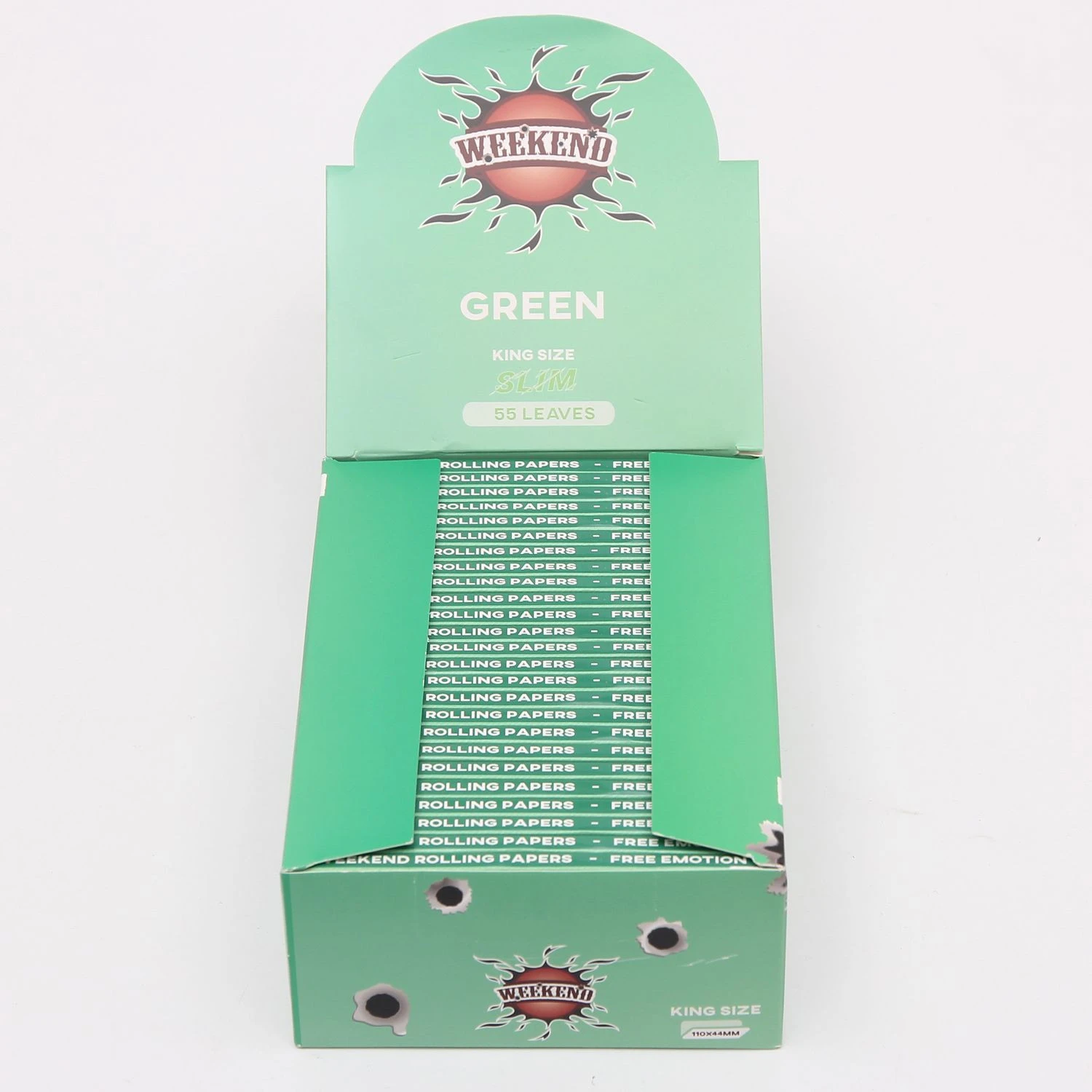 Buy Weekend Green Rolling Paper from Global Routes Import and Export Co ...