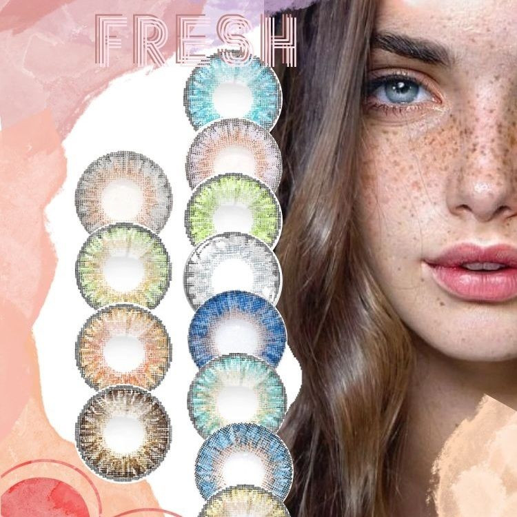 Buy Magic Eye Hot Selling 12 Colors China Cosmetic Soft Contact Lens ...