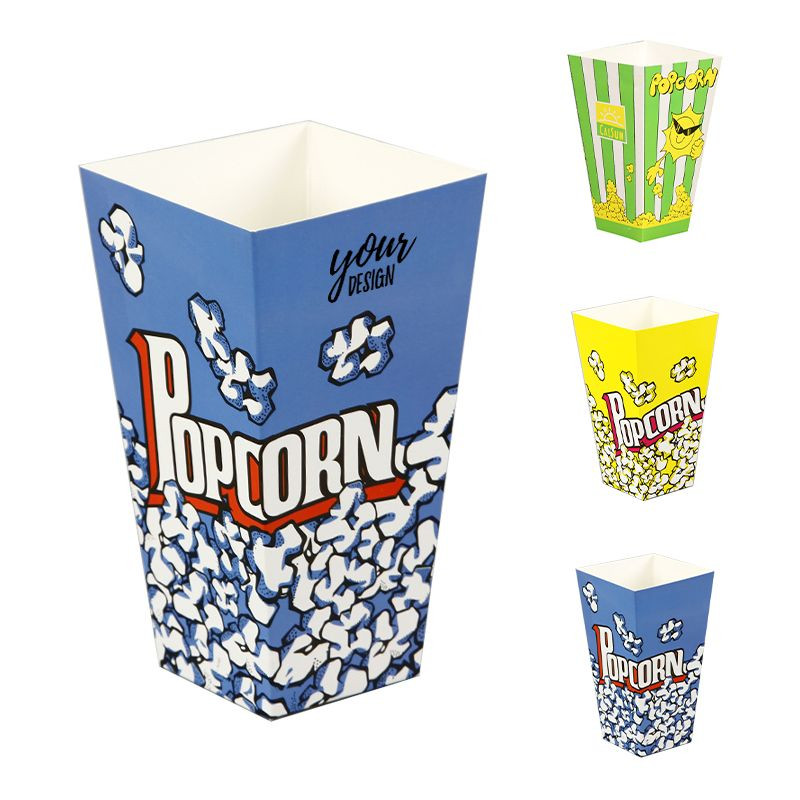 Buy 28 Oz. Square Paper Popcorn Bucket from Suzhou Hengshuo Imp & Exp ...
