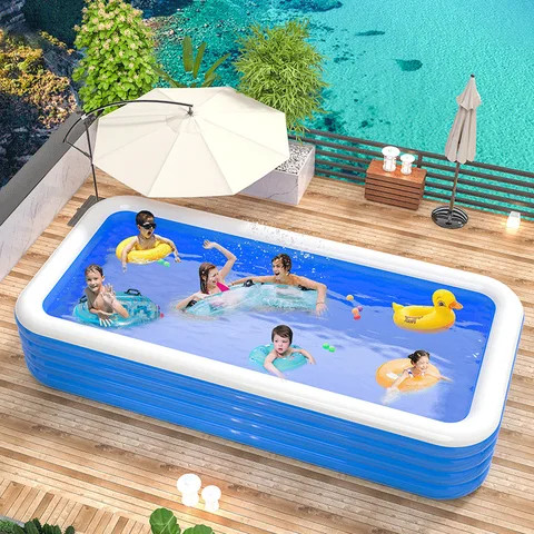 Buy 1.5mhigh Quality Outdoor Air Swim Pool Inflatable Above Ground ...