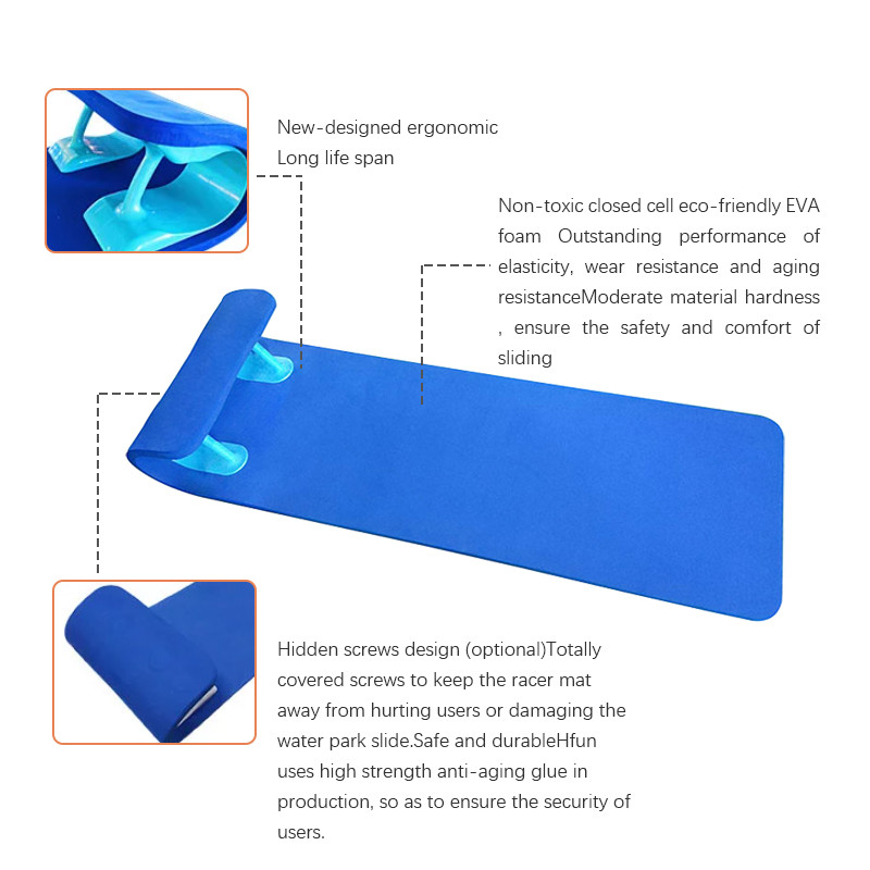 Buy 2021 New Design Toys Pool Racer Mat, Eva Foam Slide Racer Blanket ...