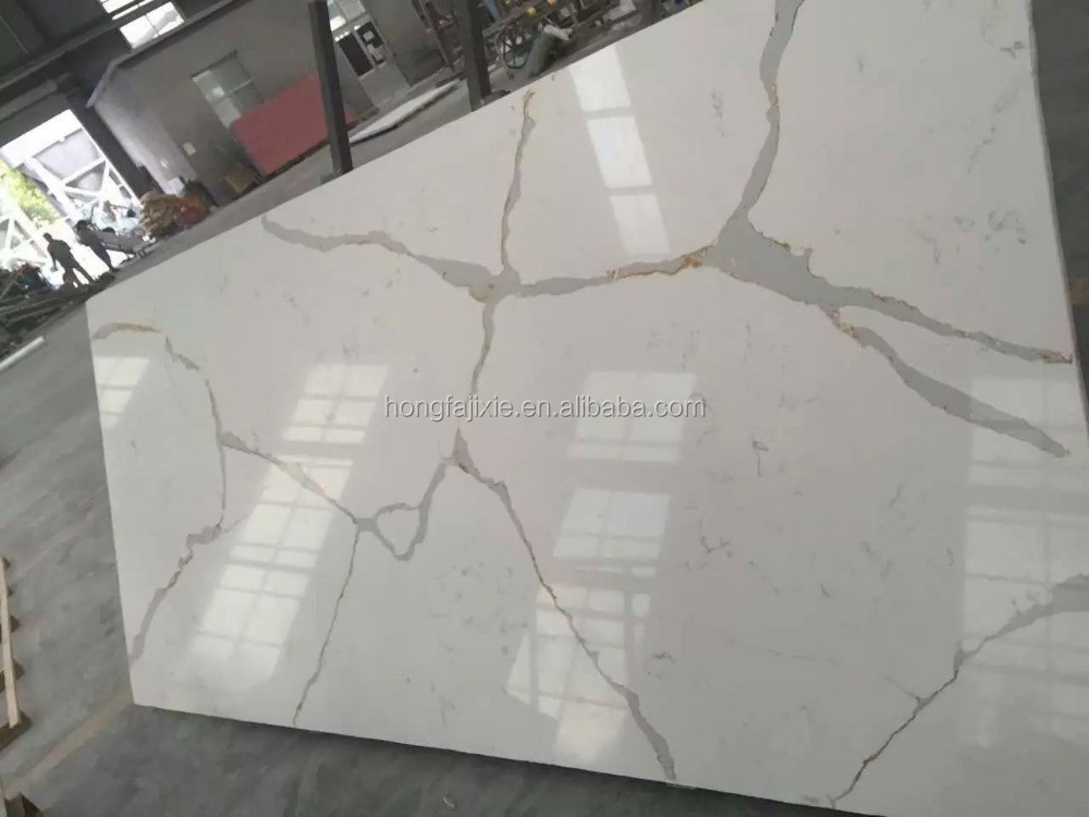 Buy 3cm Quartz Slab/snow White Silestone Quartz Slabs/crystal Snow ...