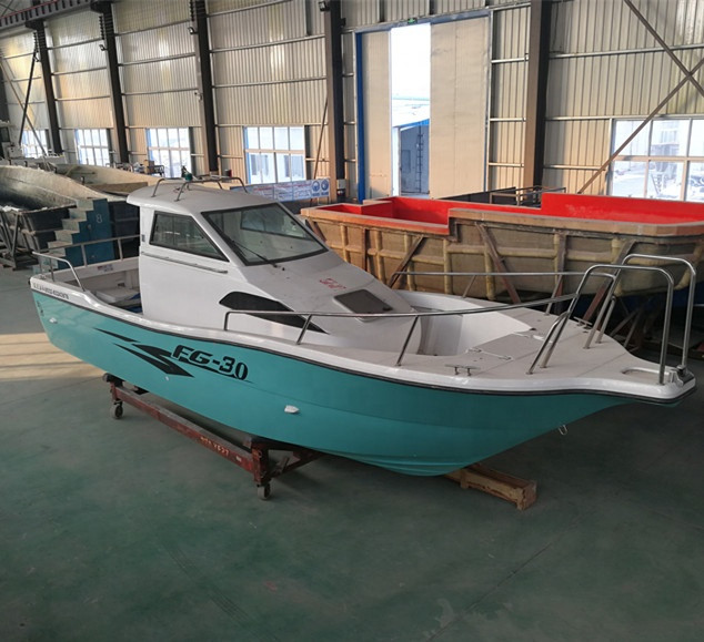Buy 9m/30ft High Speed Fiberglass Speed Boat Yacht from Qingdao ...