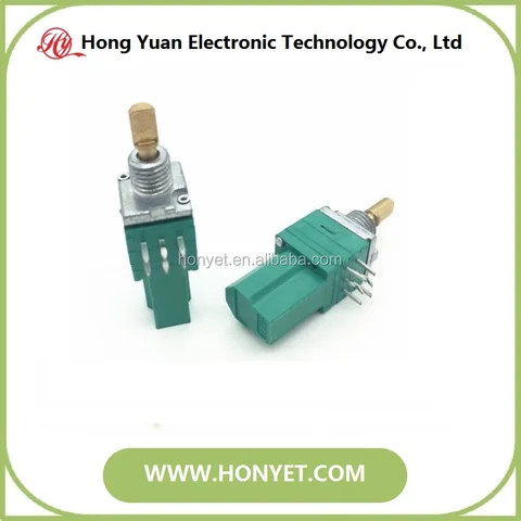 Buy 9mm Vertical Type Dual Gangs With Push-lock Mechanism Rotary ...