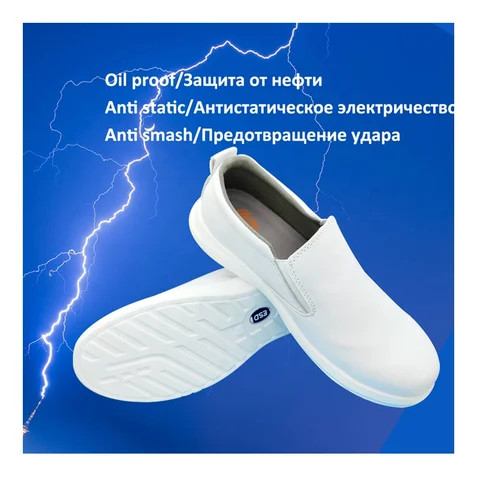 Buy Anti-static Work Safety Shoes For Men Women Anti-smash Work Shoes ...