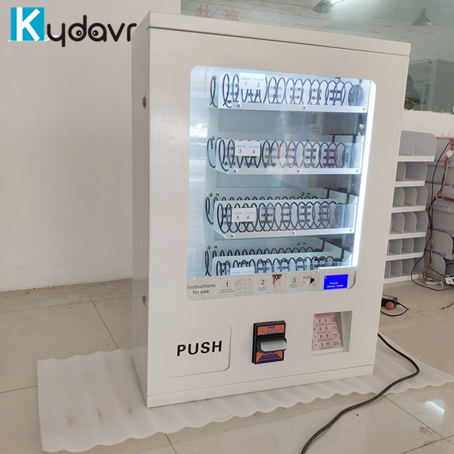 Buy Automated Fresh Mini Mart Food Vending Machine Station Wall Mounted ...