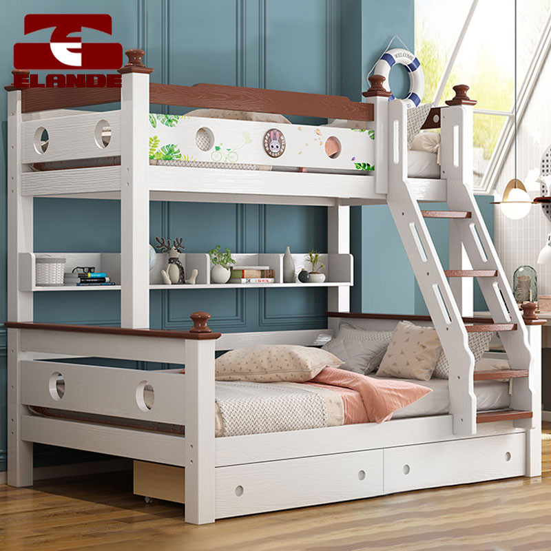 Buy Bed Up And Down Double Decker Multifunctional Combination Of High ...